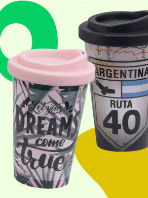 Vaso térmico con tapa – DesignCups